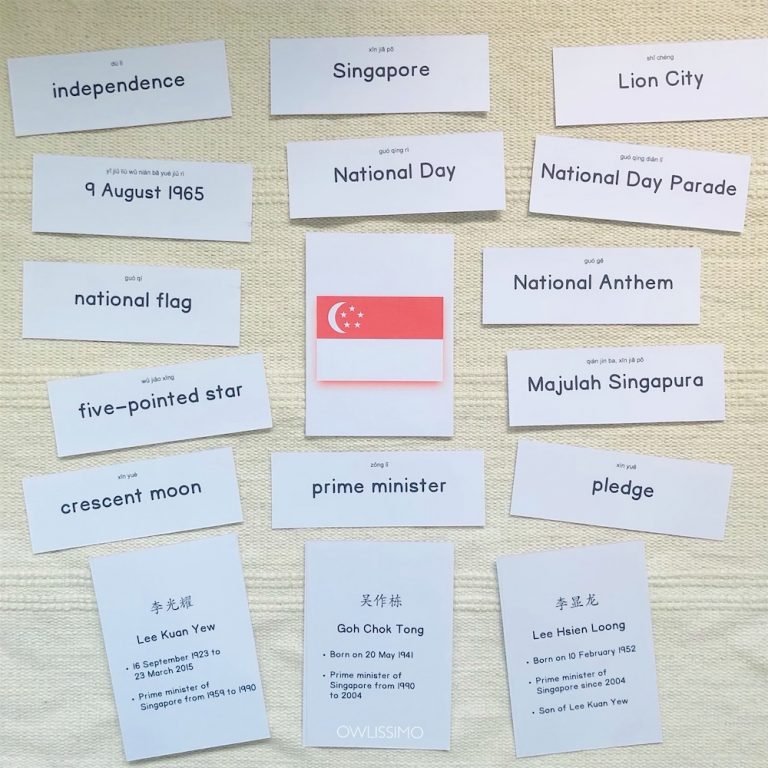 [Printable] Singapore National Day – Owlissimo's Blog